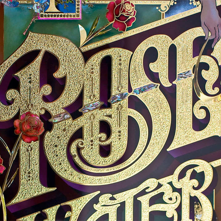 Rose Water Glass - David Smith - Traditional Ornamental Glass Artist