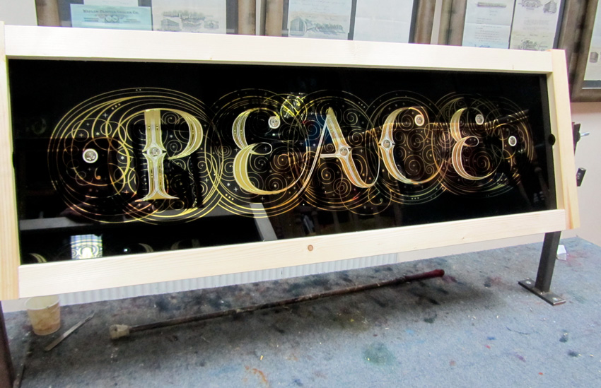 Gold Leaf Workshops - Photos - David Smith - Traditional Ornamental ...