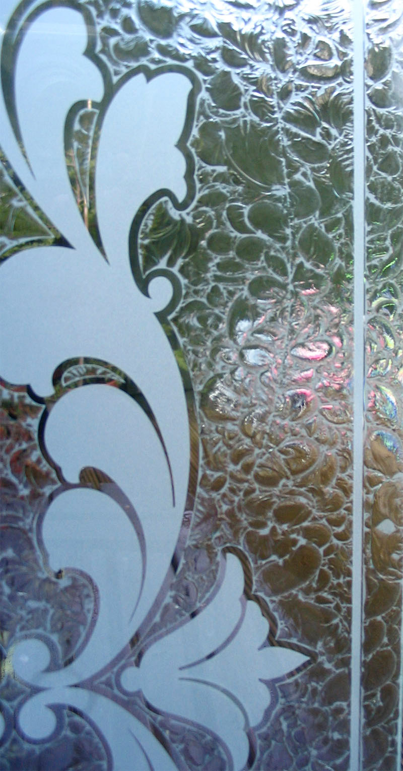 Glue Chipped Glass - David Smith - Traditional Ornamental Glass Artist