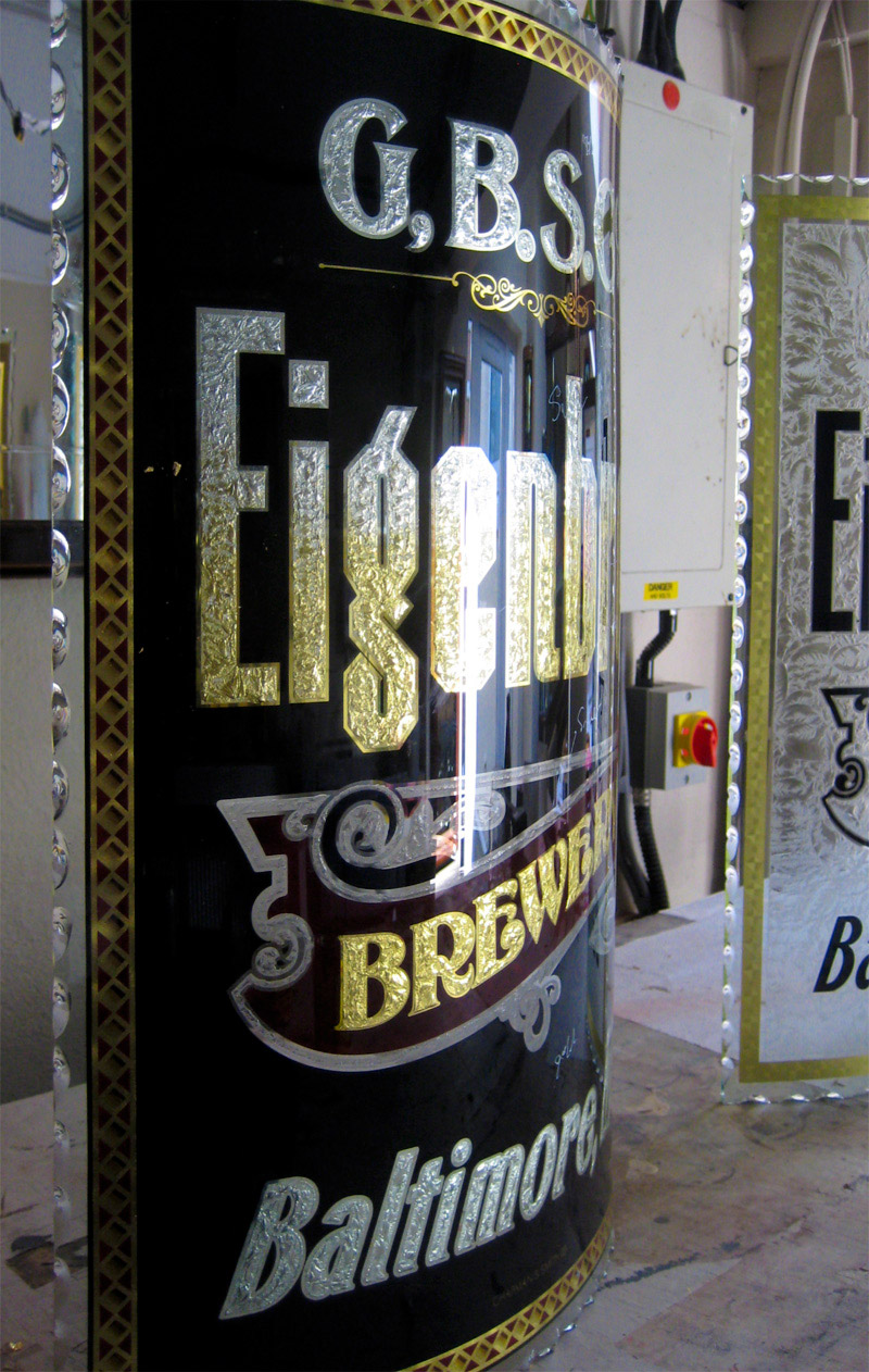 Heat Slumped Glass Signs - David Smith - Traditional Ornamental Glass ...