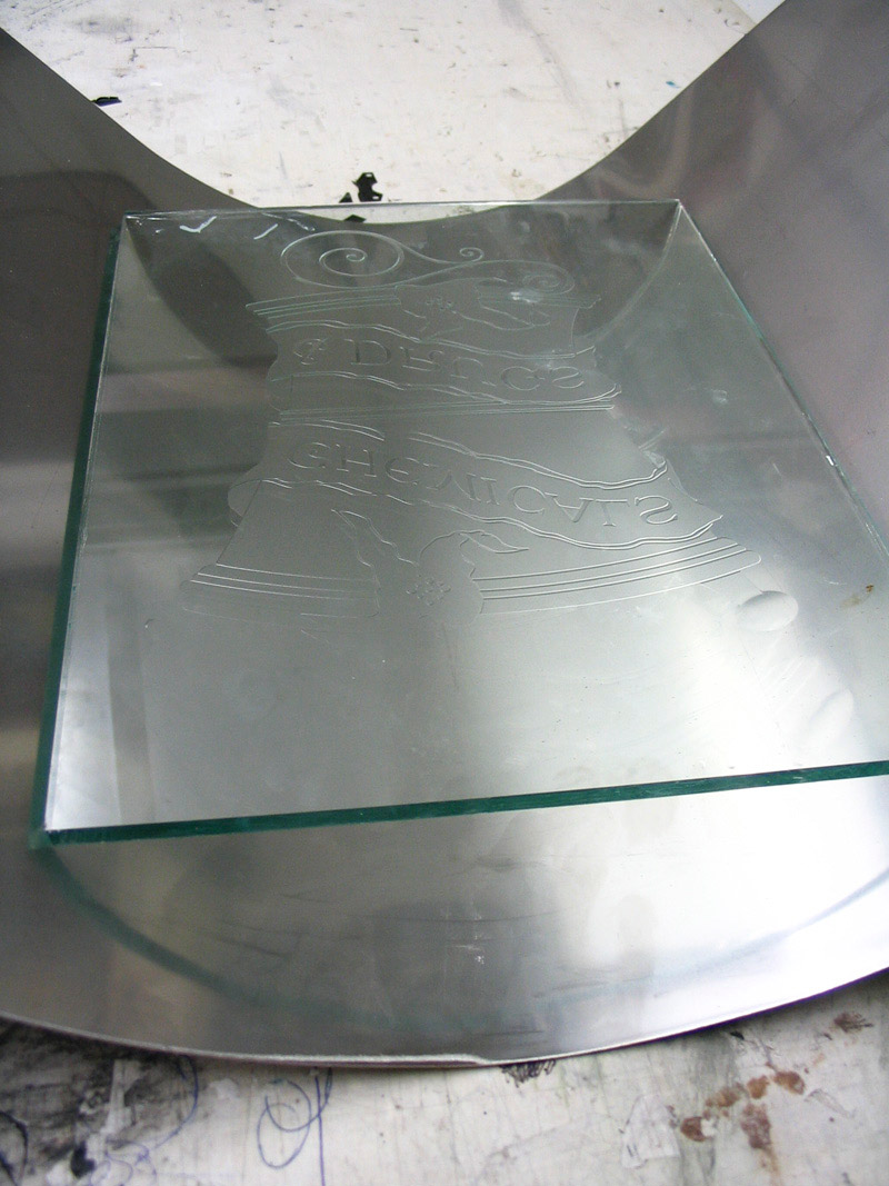 Heat Slumped Glass Signs - David Smith - Traditional Ornamental Glass ...