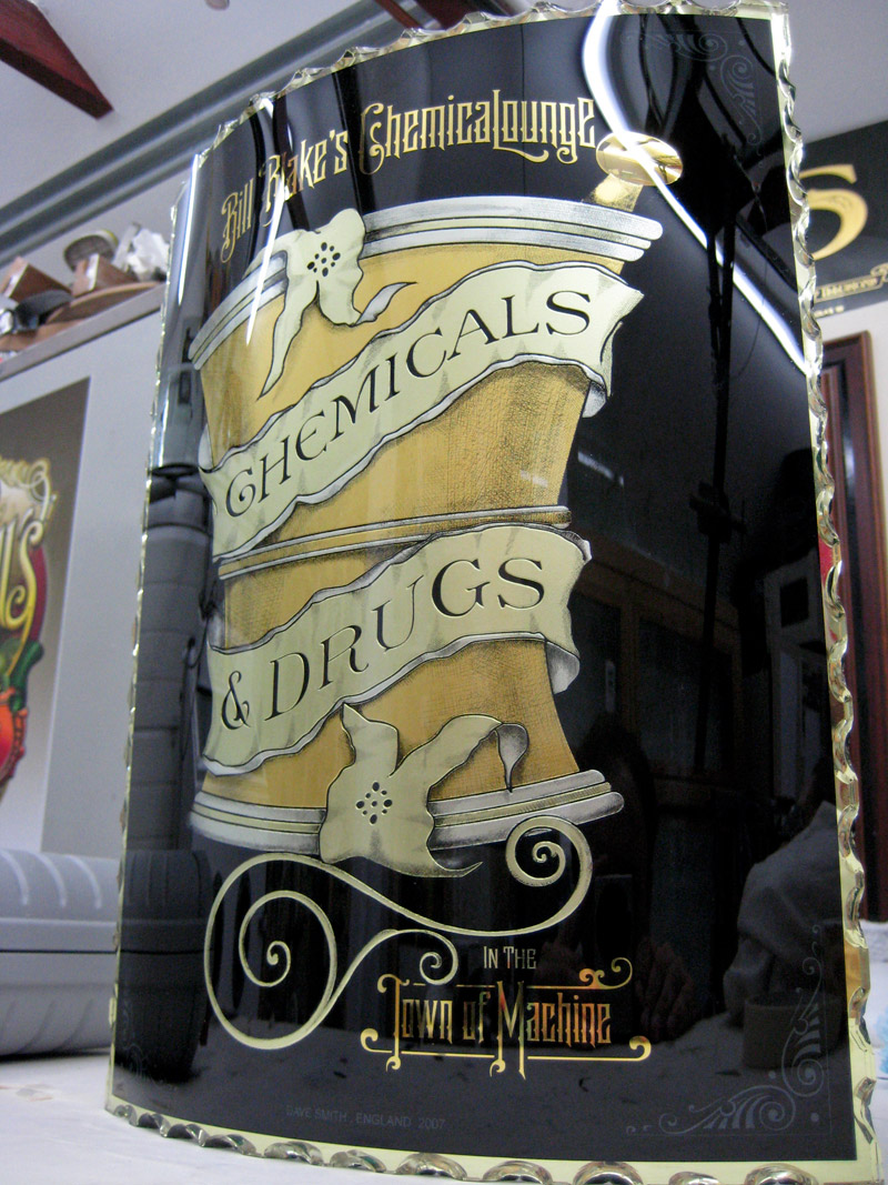 Heat Slumped Glass Signs - David Smith - Traditional Ornamental Glass ...