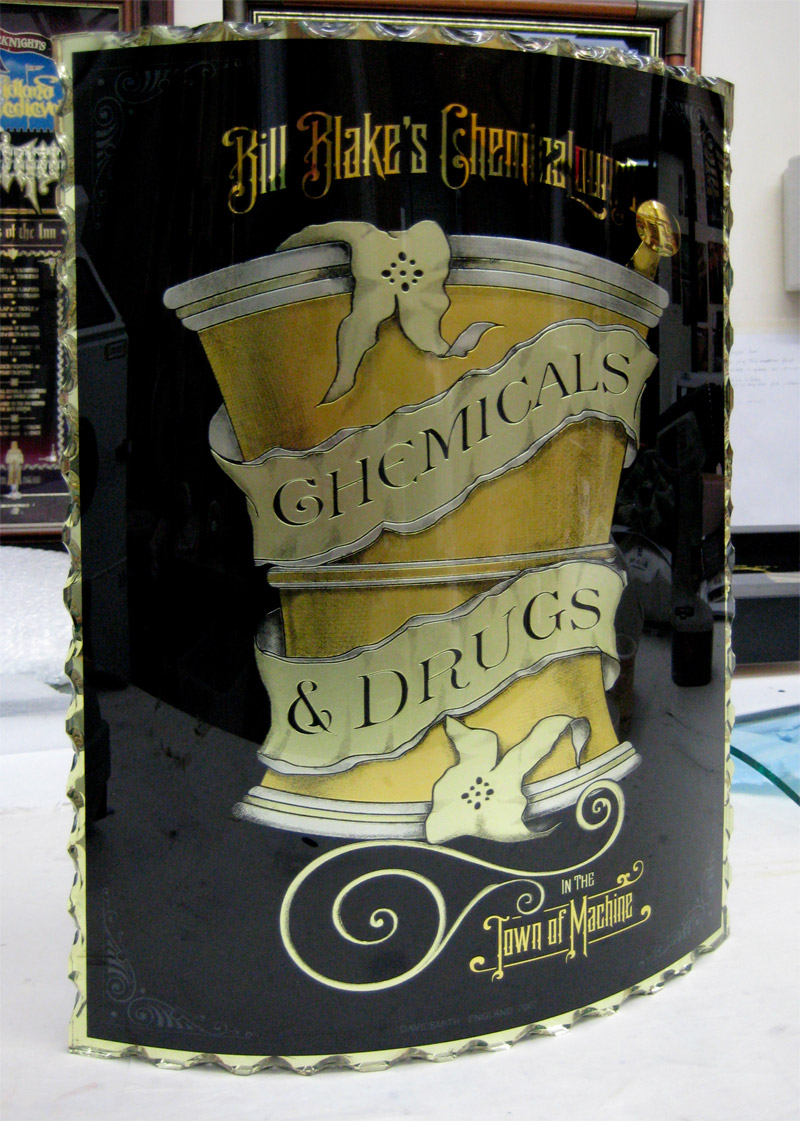 Heat Slumped Glass Signs - David Smith - Traditional Ornamental Glass ...