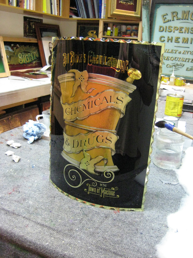 Heat Slumped Glass Signs - David Smith - Traditional Ornamental Glass ...