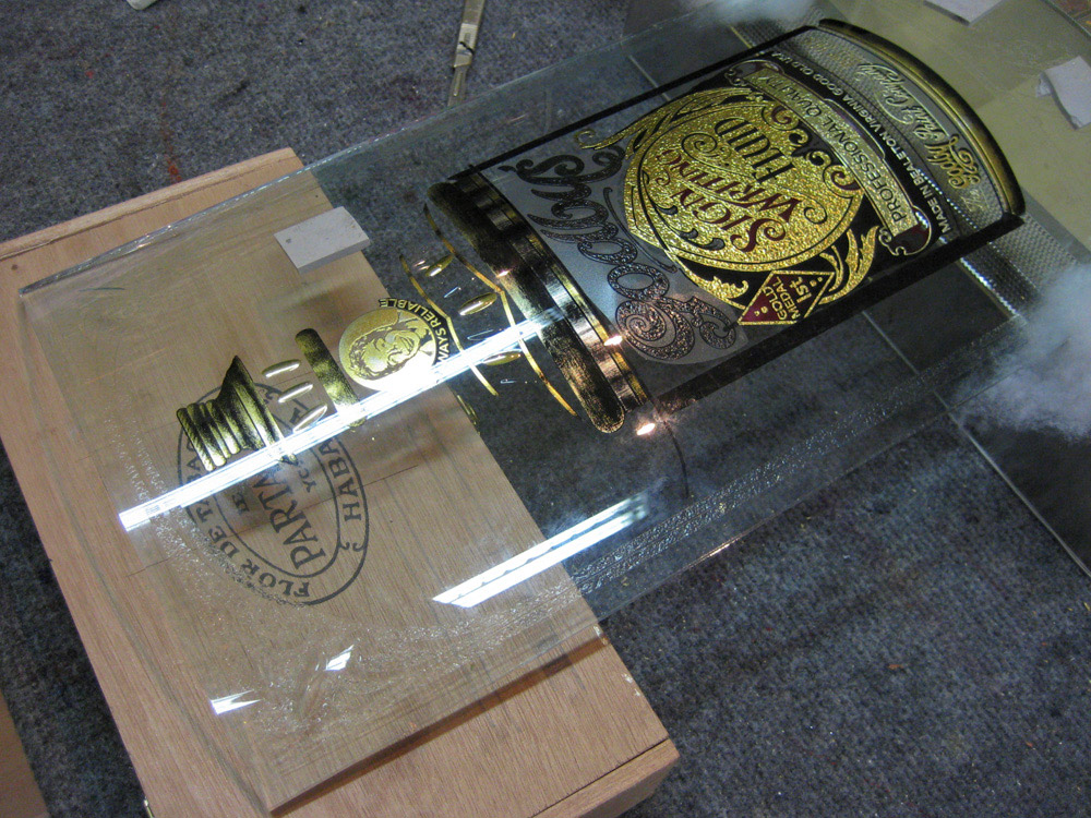 Heat Slumped Glass Signs - David Smith - Traditional Ornamental Glass ...