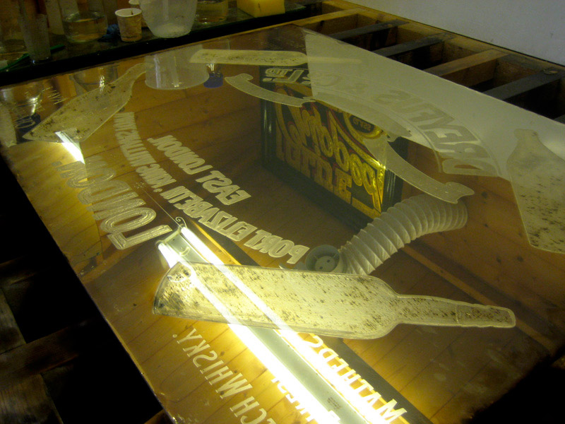 Restored Glass Signs - David Smith - Traditional Ornamental Glass Artist