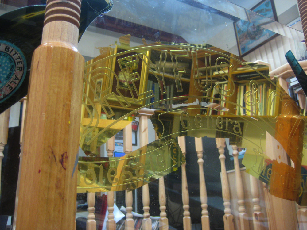 Restored Glass Signs - David Smith - Traditional Ornamental Glass Artist