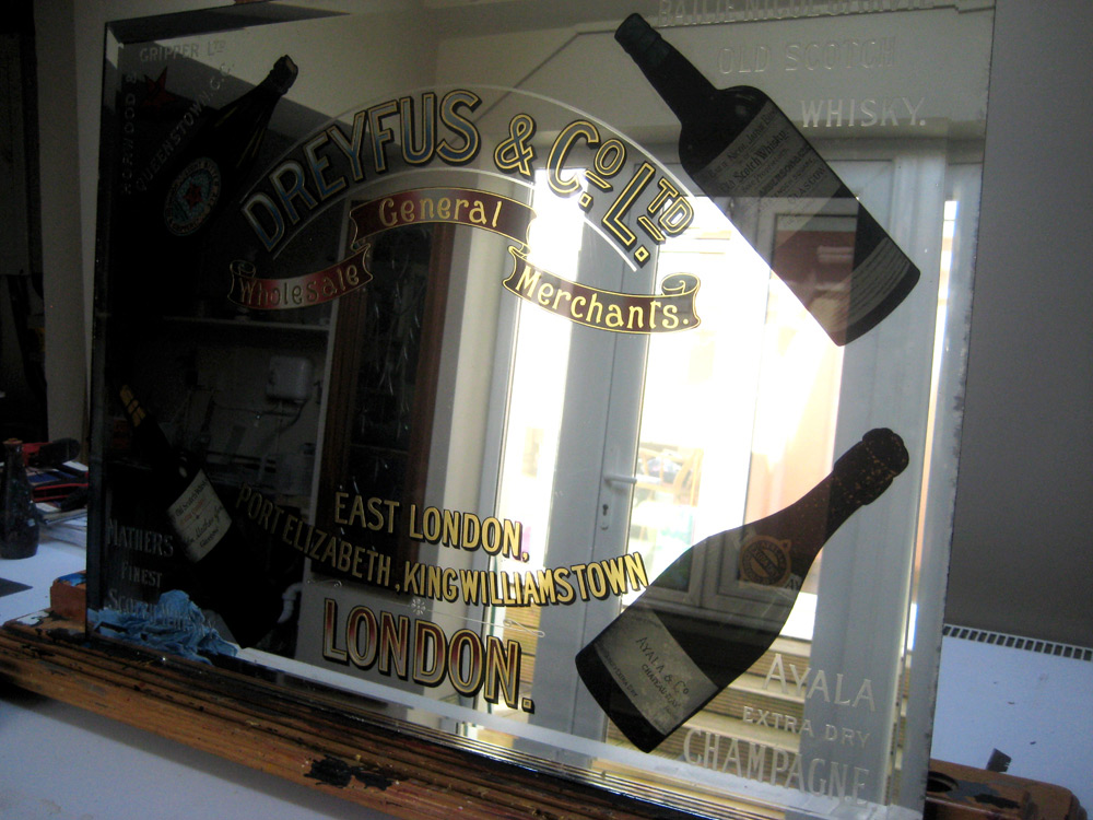 Restored Glass Signs - David Smith - Traditional Ornamental Glass Artist