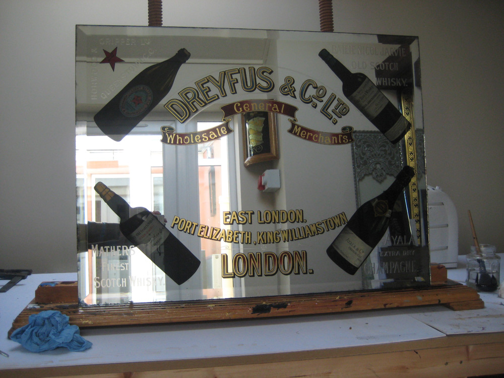Restored Glass Signs - David Smith - Traditional Ornamental Glass Artist