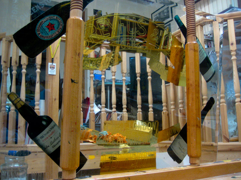 Restored Glass Signs - David Smith - Traditional Ornamental Glass Artist