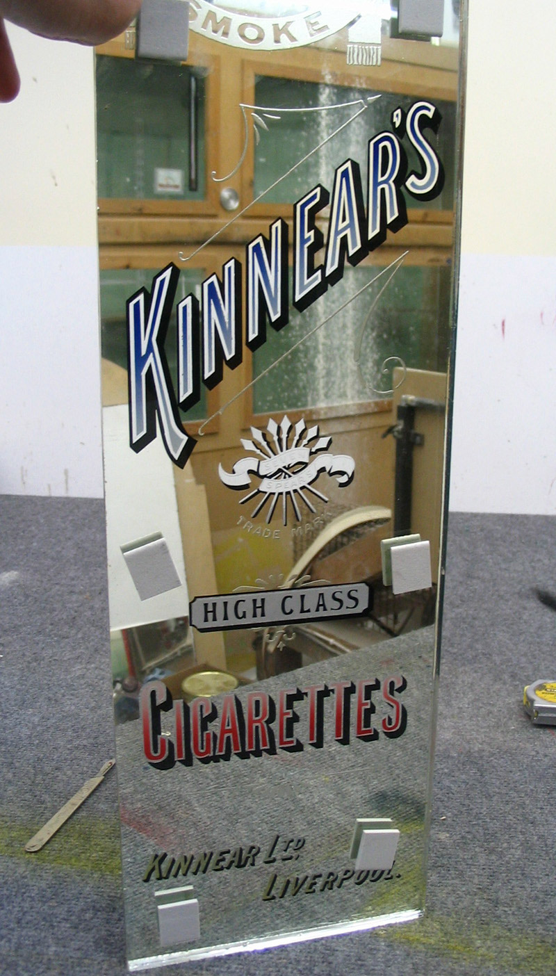 Restored Glass Signs - David Smith - Traditional Ornamental Glass Artist