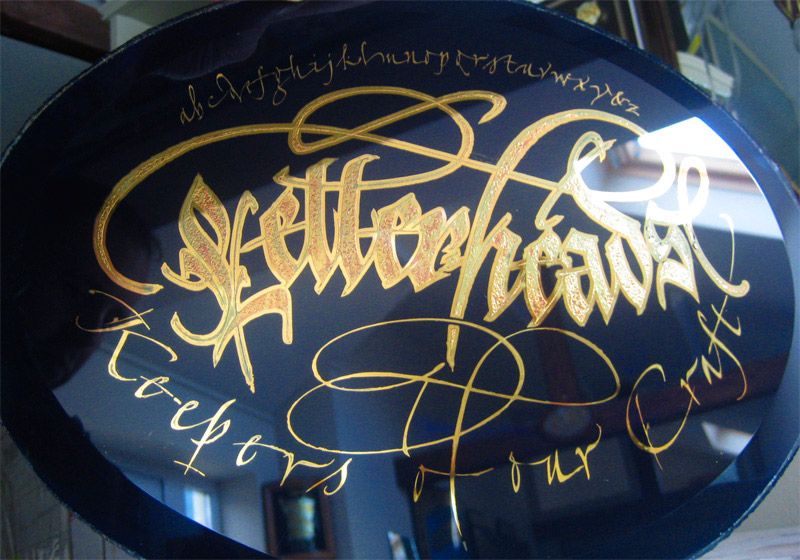 Letterheads Glass Signs - David Smith - Traditional Ornamental Glass Artist