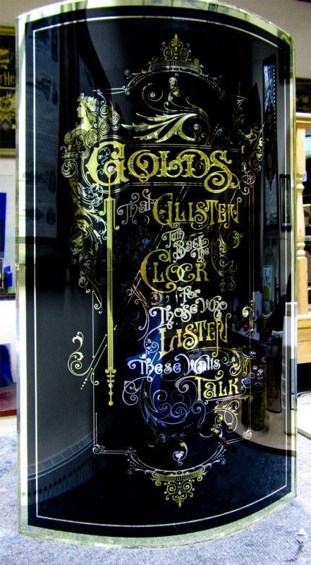 Golds that Glisten - David Smith - Traditional Ornamental Glass Artist