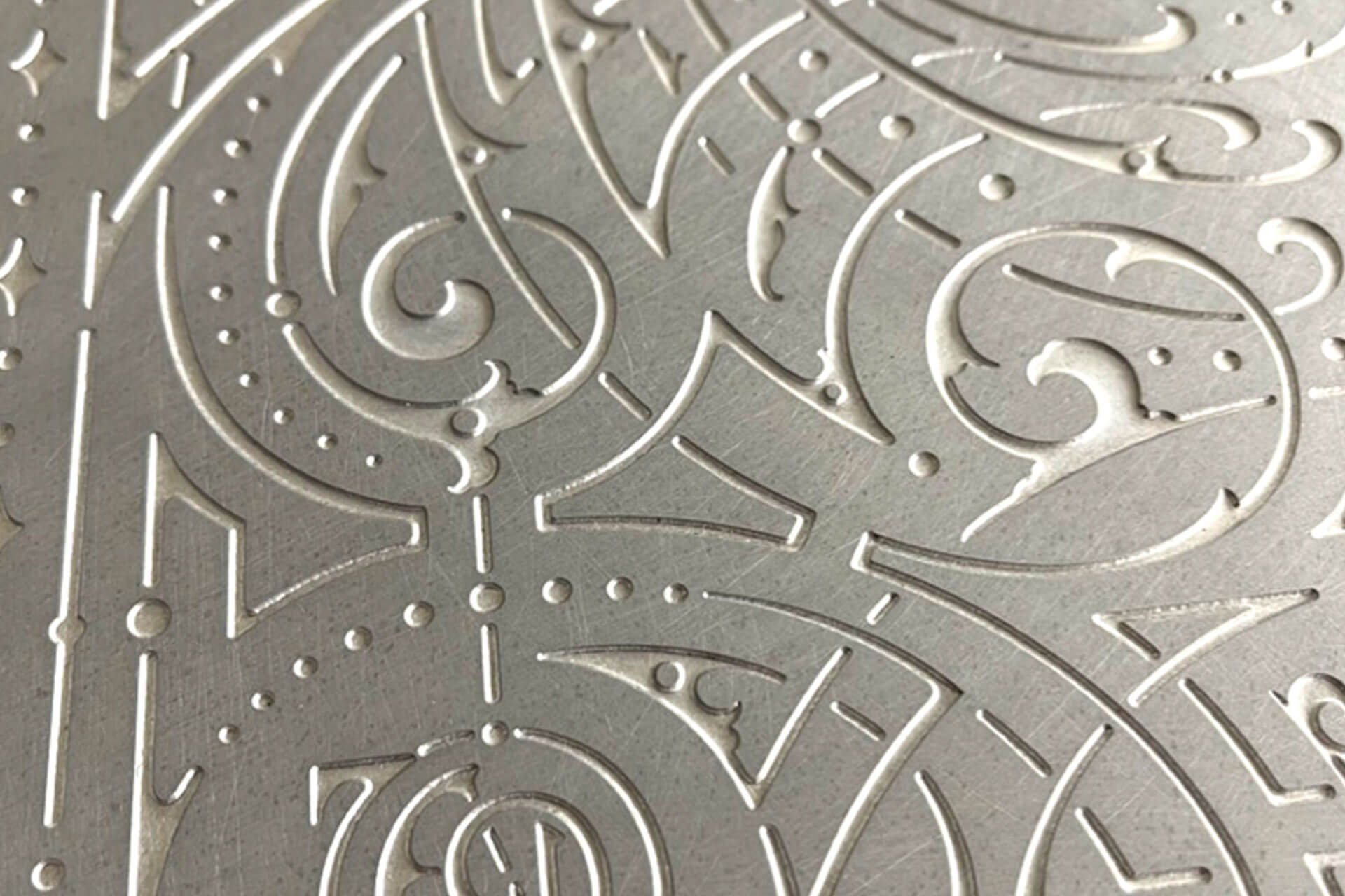 How I made the letter T print - David Smith - Traditional Ornamental ...